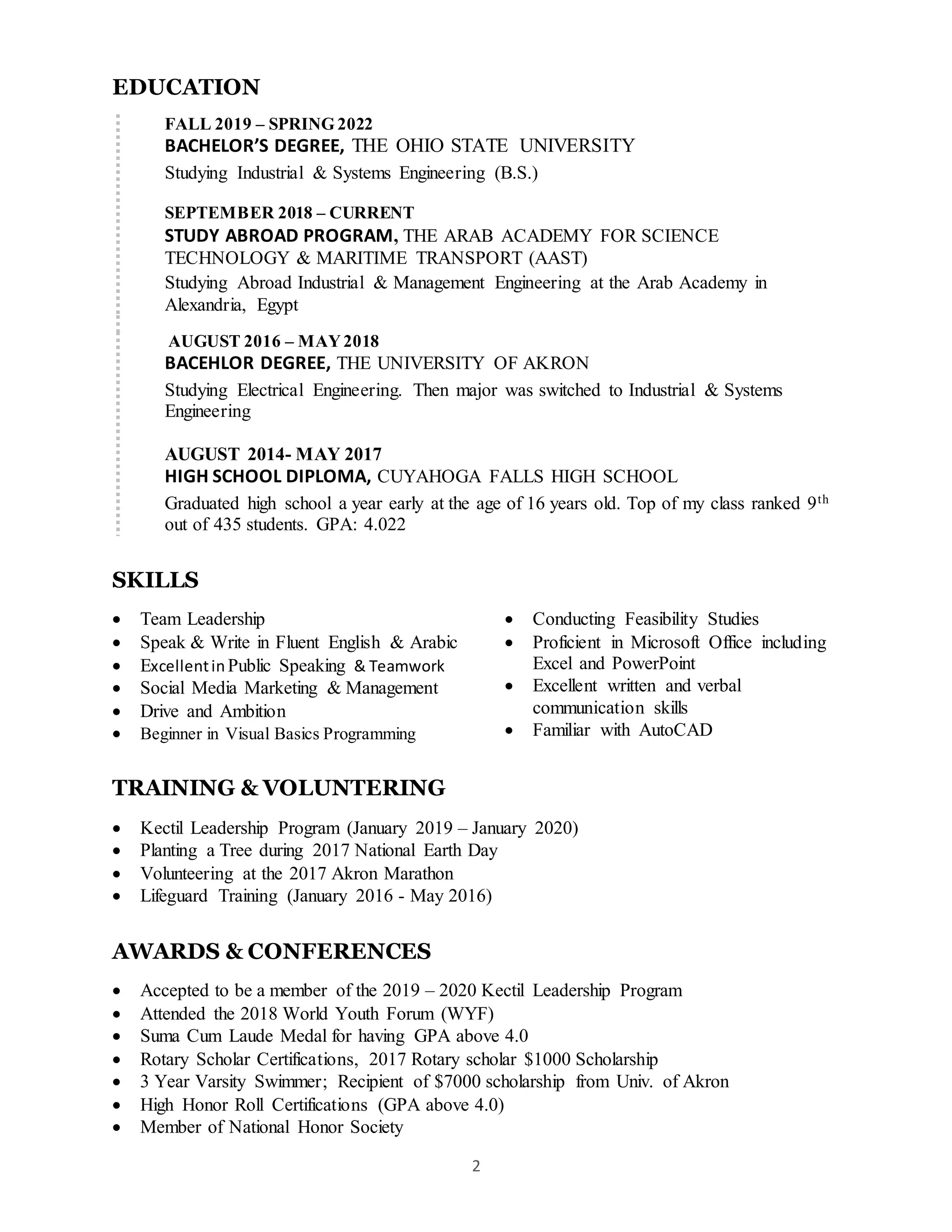 Omar hassan resume | DOCX