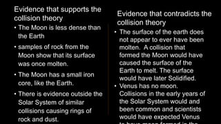 Formation of the moon | PPTX