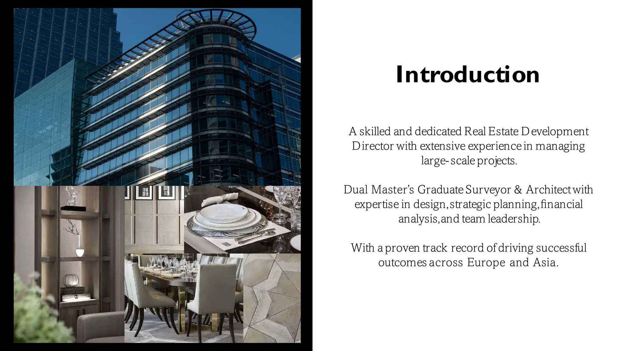 Omar Raza Projects Sheet 2024 - Major Projects Profile | PPT