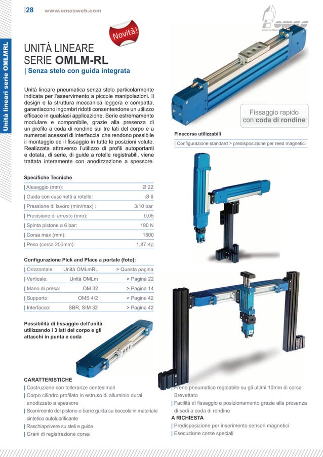 Omas unità-lineari-senza-stelo | PDF | Technology & Computing