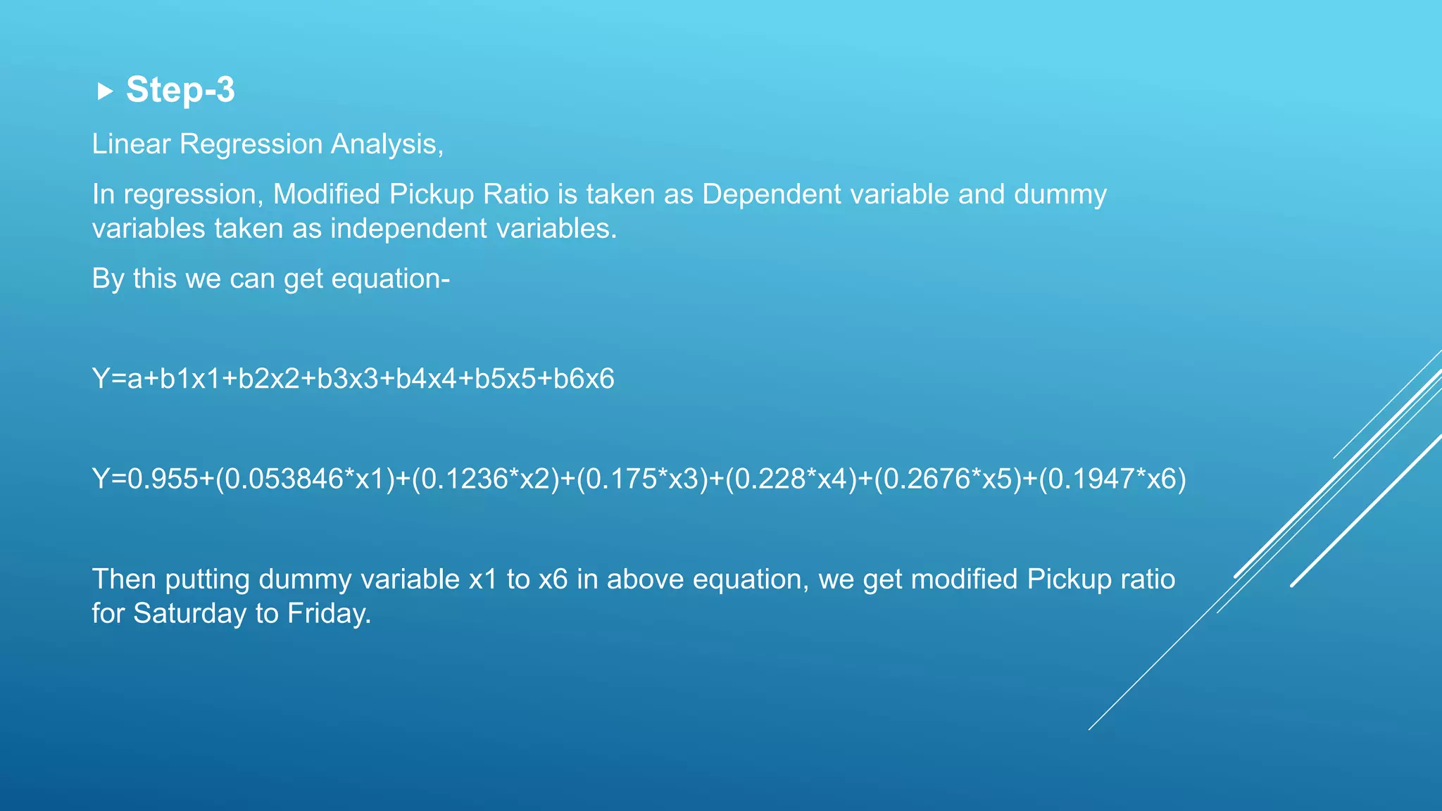 MARRIOTT ROOMS FORECASTING Operation management assignment (1) | PPTX
