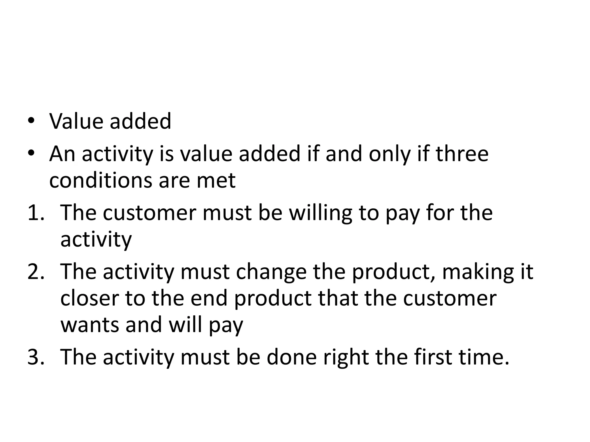 value added manufacturing | PPTX