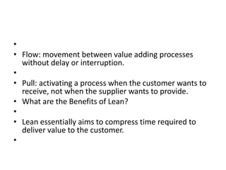 value added manufacturing | PPTX
