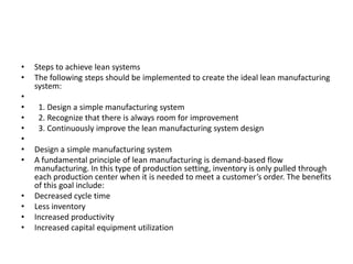 value added manufacturing | PPTX