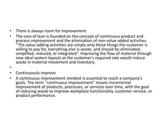 value added manufacturing | PPTX