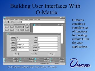 O Matrix Overview | PPT