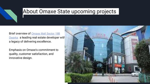 Omaxe State Upcoming Projects Dwarka.ppt