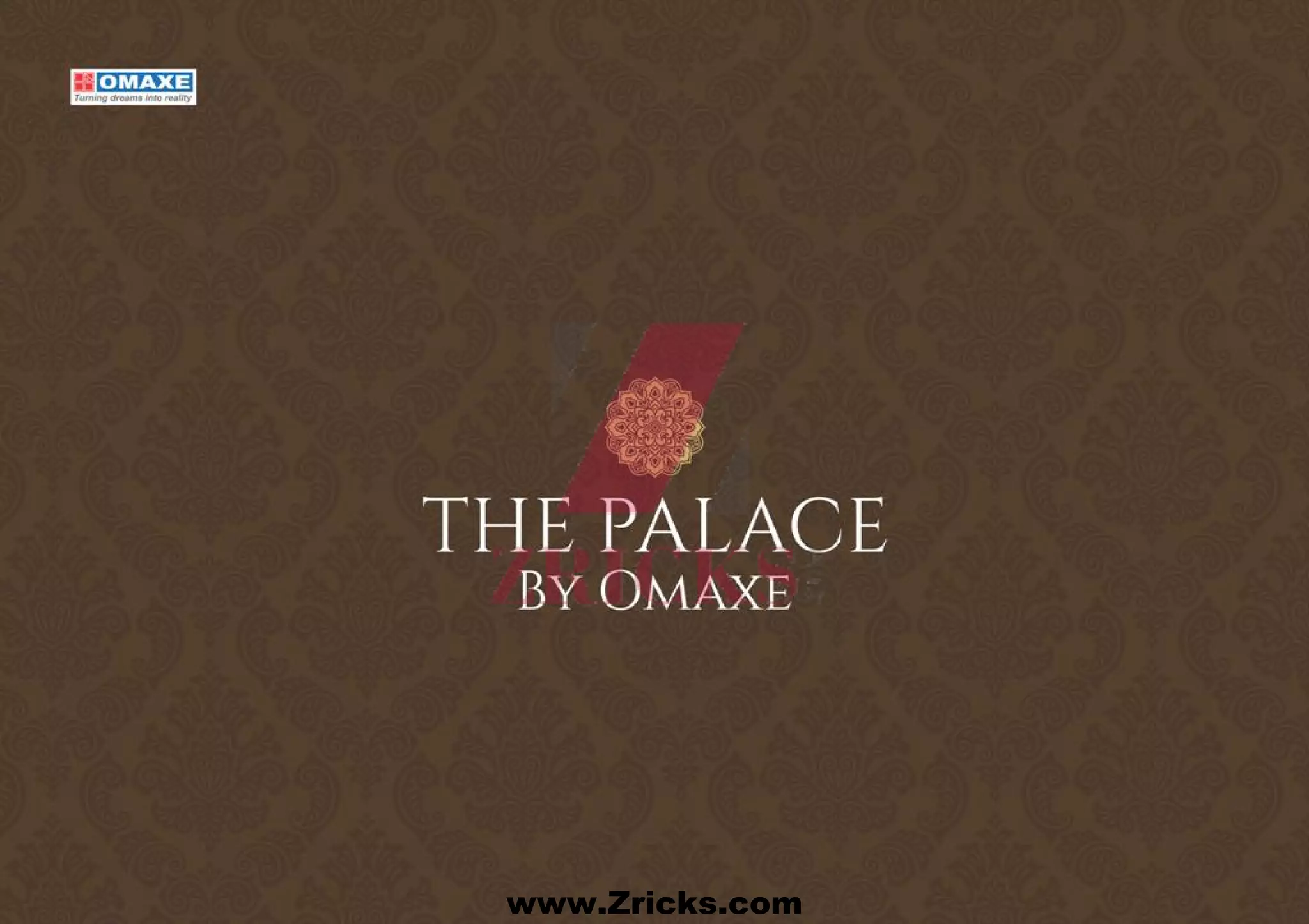 Omaxe The Palace Brochure - Zricks.com