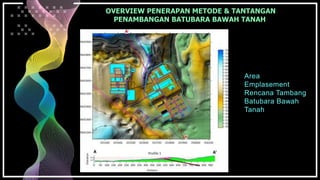 Metode dan tantangan Tambang Batubara Bawah Tanah | PDF