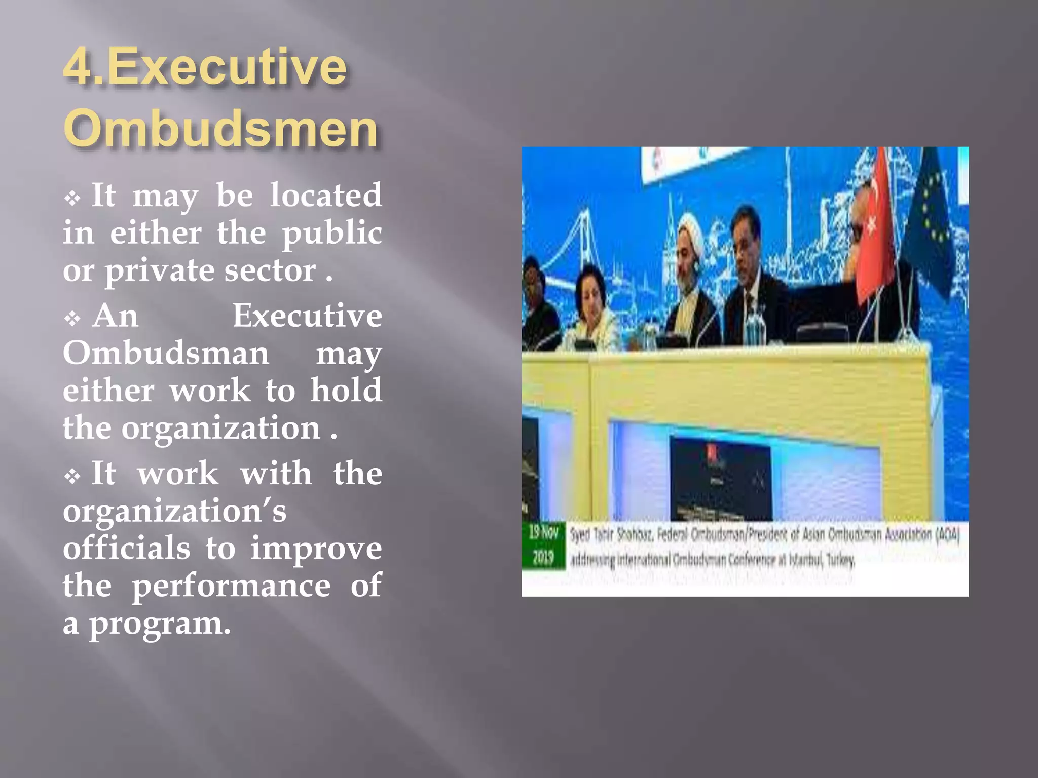 Institutions of Ombudsmen | PPTX