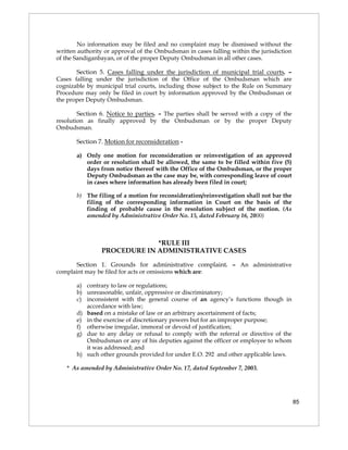 Ombudsman administrativeorderno 07 | PDF