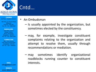 Ombudsman in india | PPT