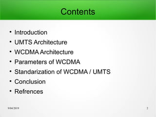 WCDMA | PPT