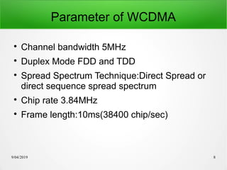 WCDMA | PPT