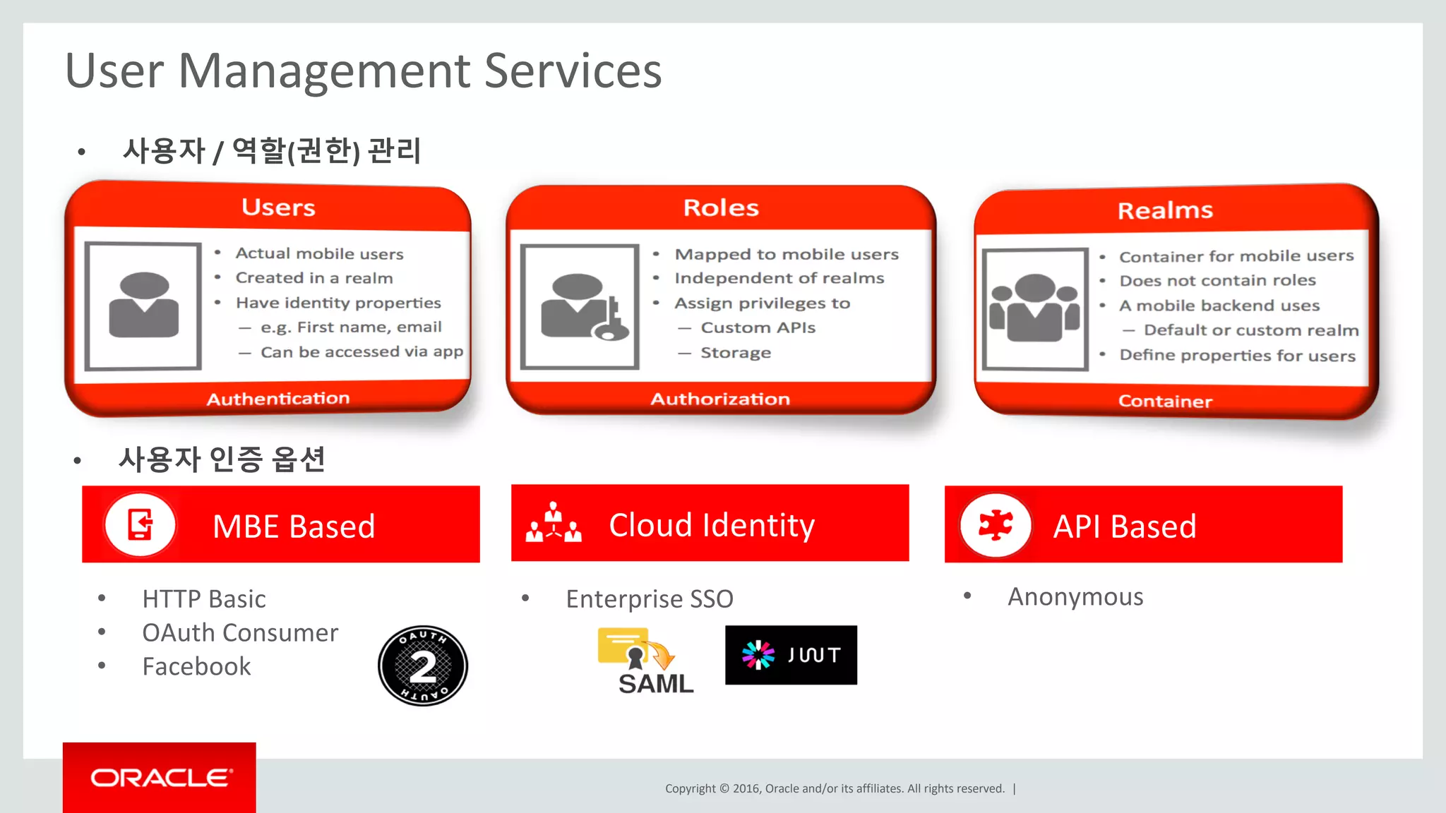 Oracle Mobile Cloud / Bot | PPT