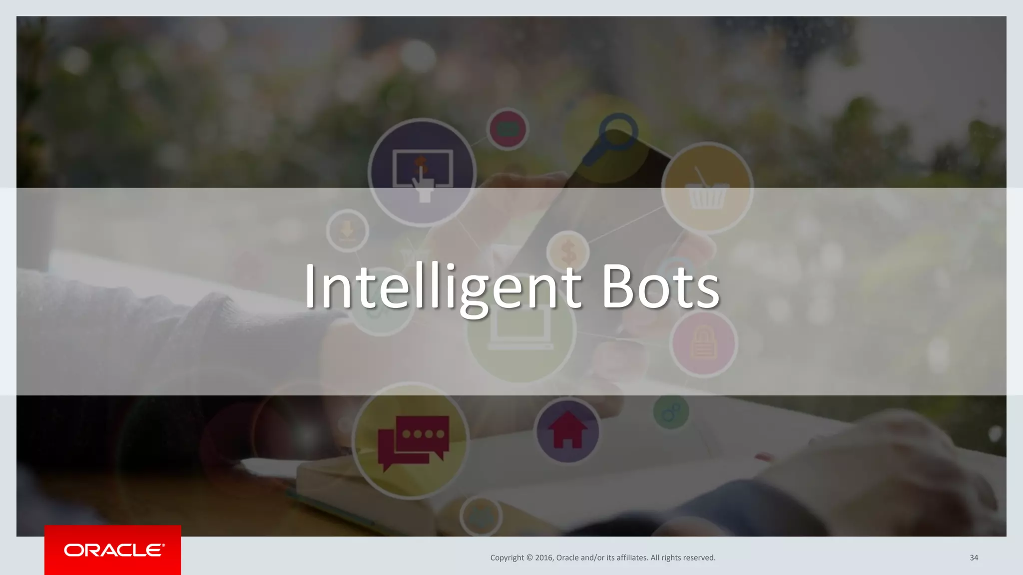 Oracle Mobile Cloud / Bot | PPT