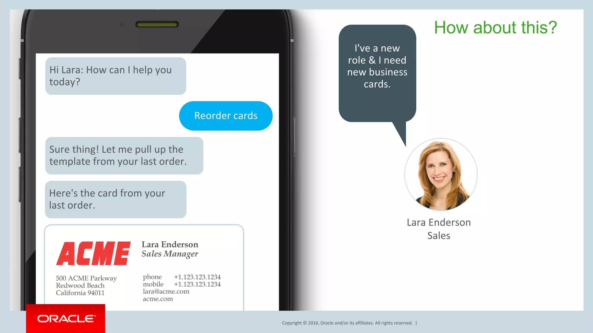 Oracle Mobile Cloud / Bot | PPT