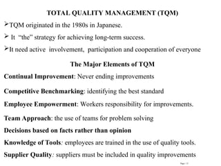 Operation Management Chapter four and five | PPT