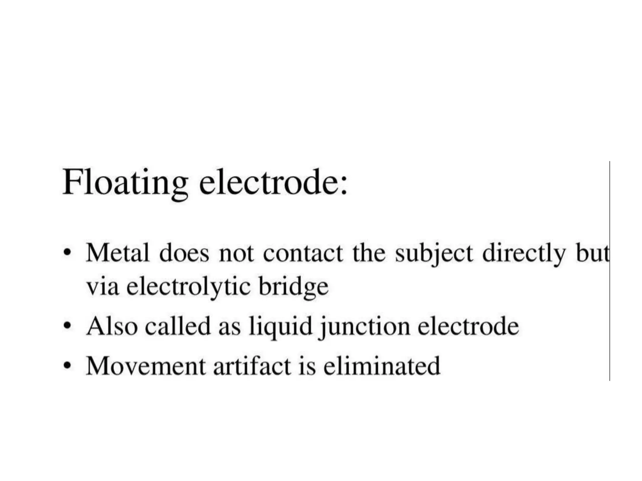 Omd551 types of electrodes | PPTX