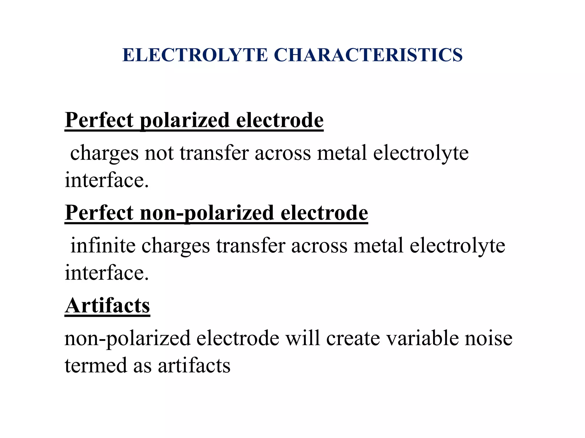 Omd551 types of electrodes | PPTX