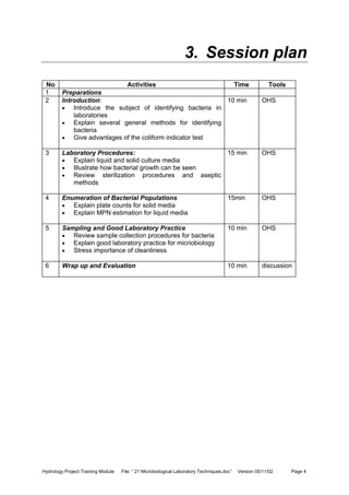 21 microbiological laboratory techniques | PDF