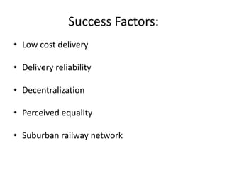 Case study on the operations of Dabbawalla | PPTX