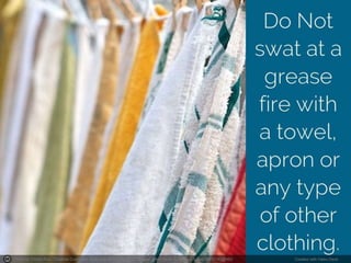 Grease Fire Safety | PPTX