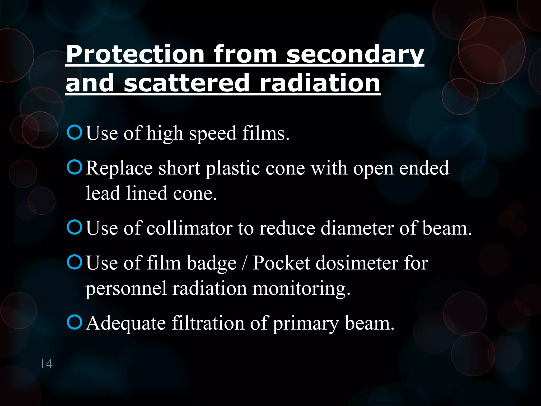 Radiation Protection in Dentistry | PPTX