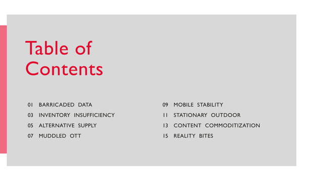 OMD Transcend 2018 English | PPT
