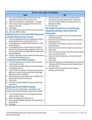 Dell OpenManage Essentials: Improve efficiency with fewer tools, more ...
