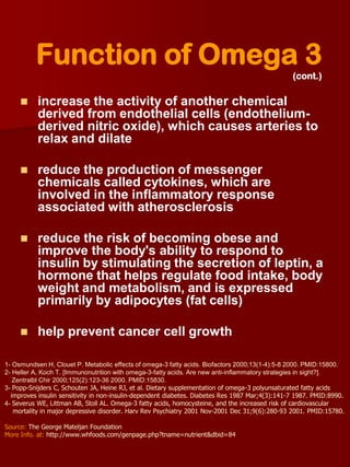 Omega 3 | PDF