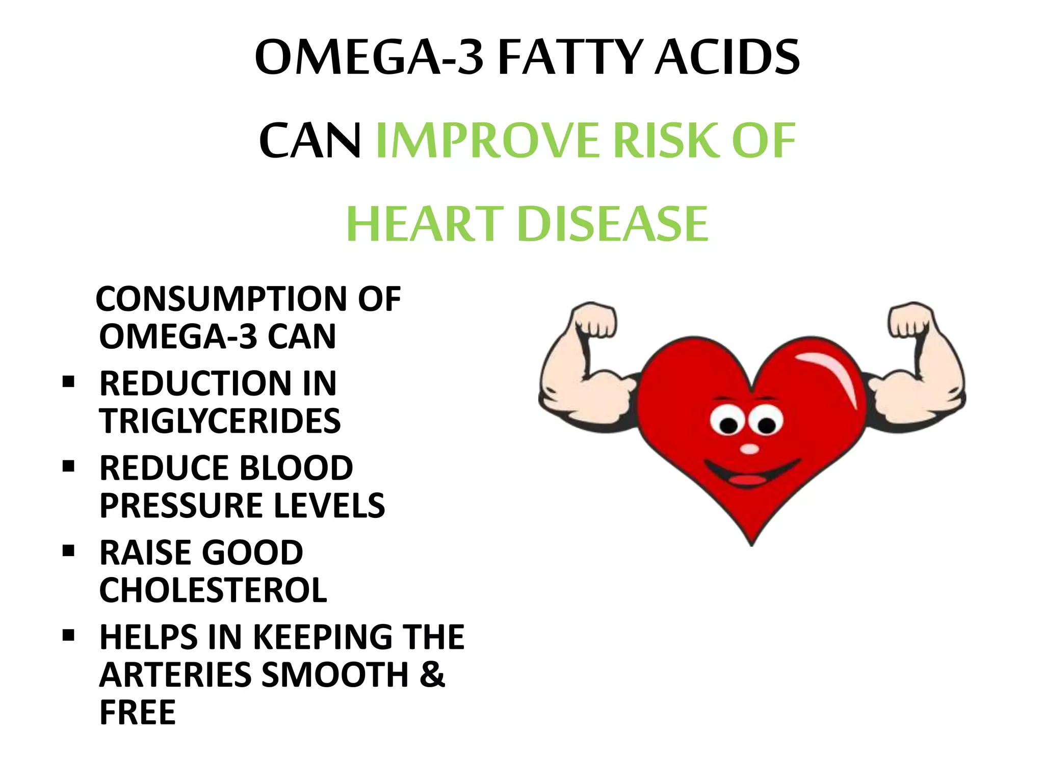 OMEGA-3 FATTY ACIDS AND YOU | PPTX