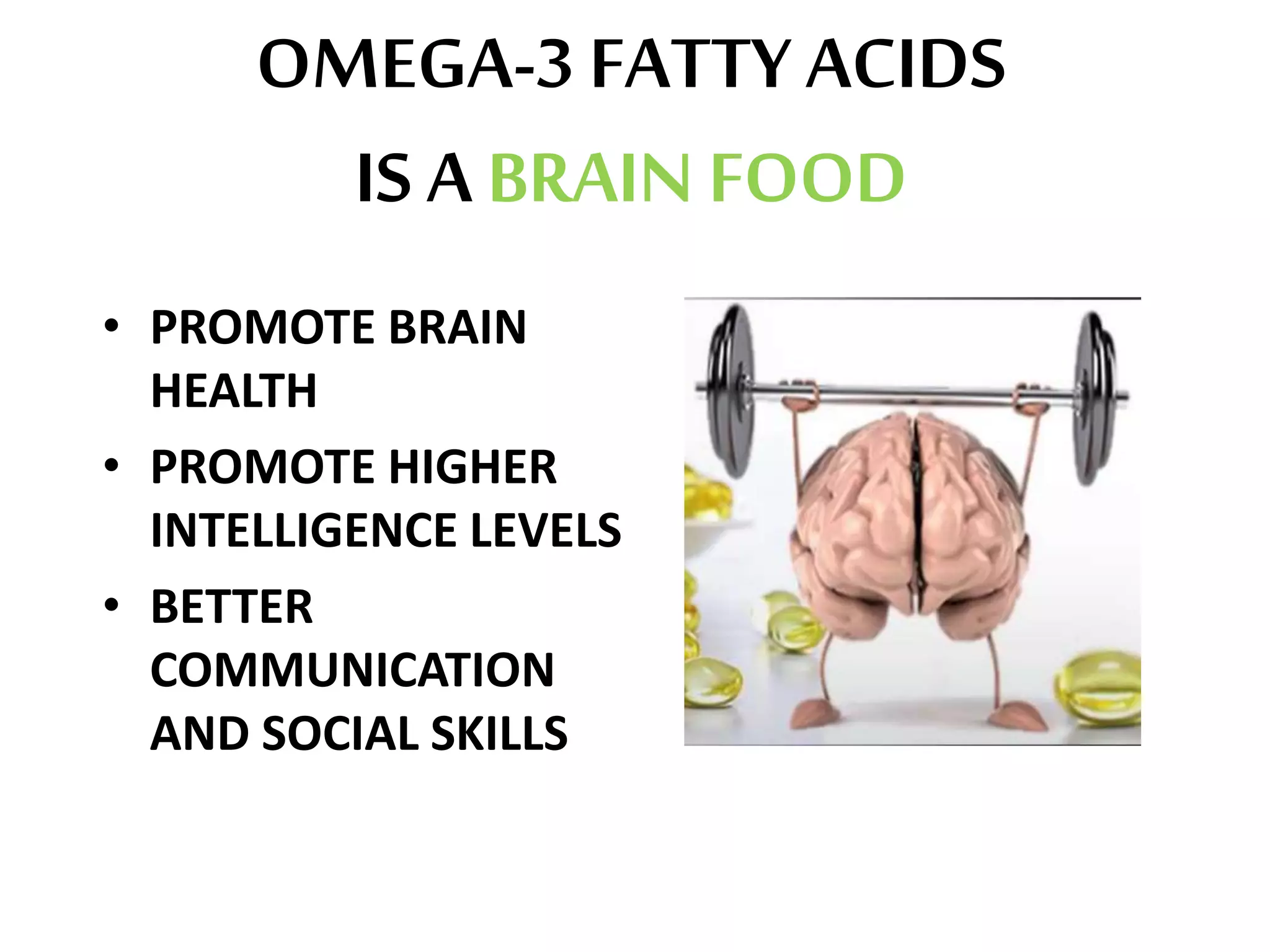 OMEGA-3 FATTY ACIDS AND YOU | PPTX