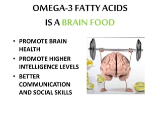 OMEGA-3 FATTY ACIDS AND YOU | PPTX | Skin and Dermatology | Diseases ...