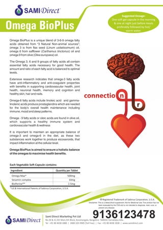 Omega bioplus | PDF