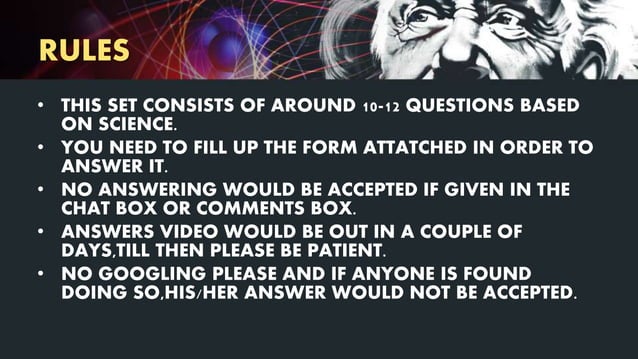 OMEGA - THE SCIENCE QUIZ | PPT