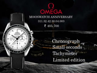 Omega Speedmaster Professional - The Moon Watch Collection In India | PPSX