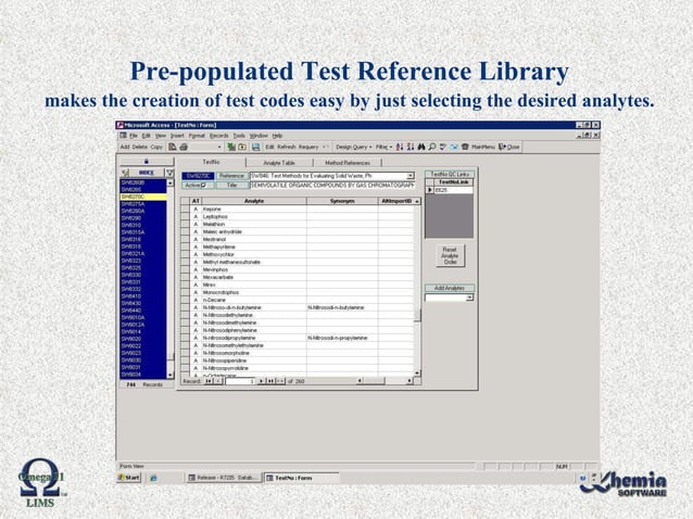 OMEGA 11 LIMS- Increase Lab Efficiency | PPT | Business | Business and Finance
