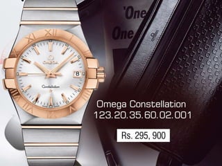 Omega watches price list in india | PPT