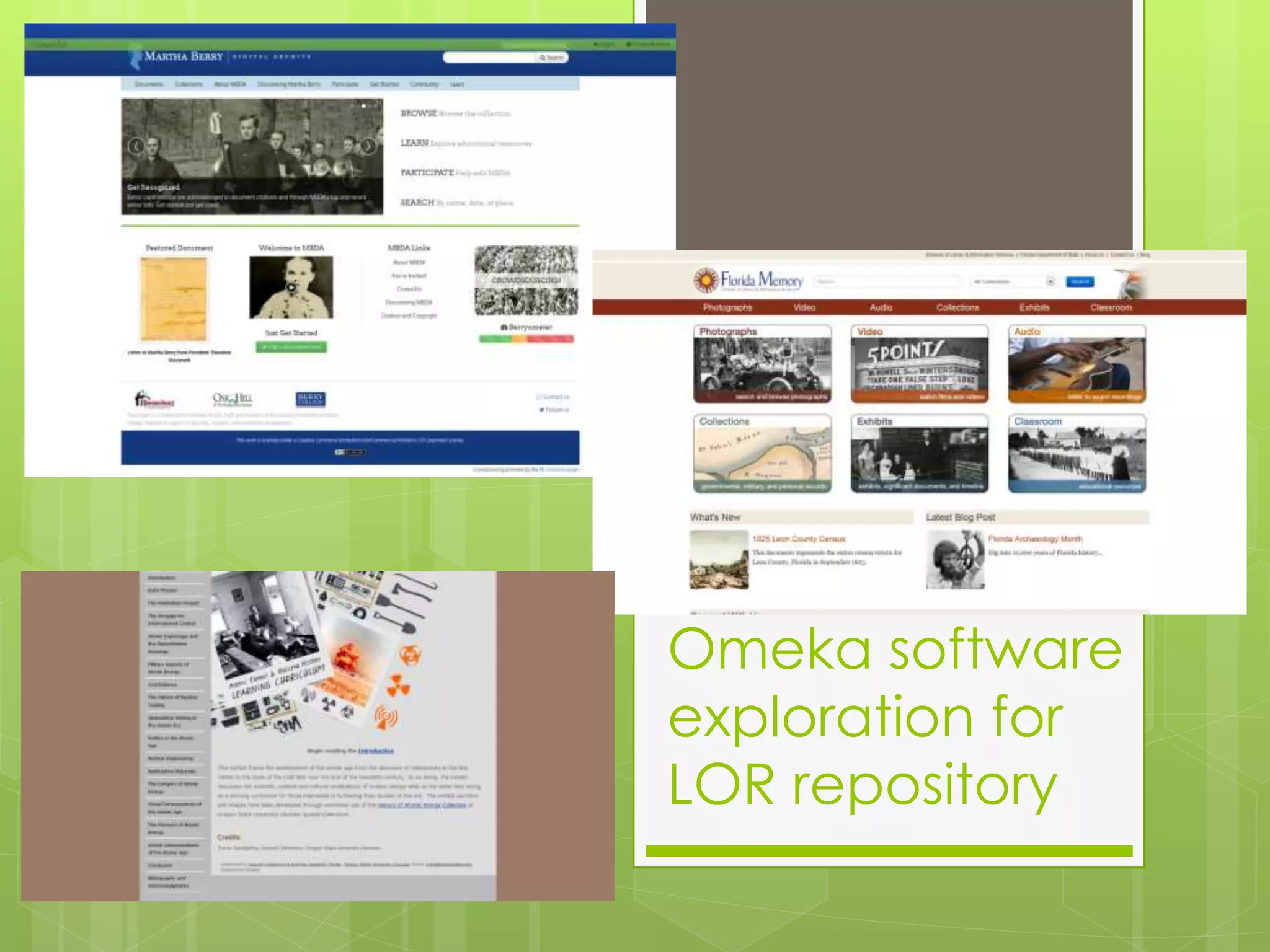 Omeka introduction (revised) 2015 | PPT