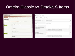 Omeka S workshop | ODP