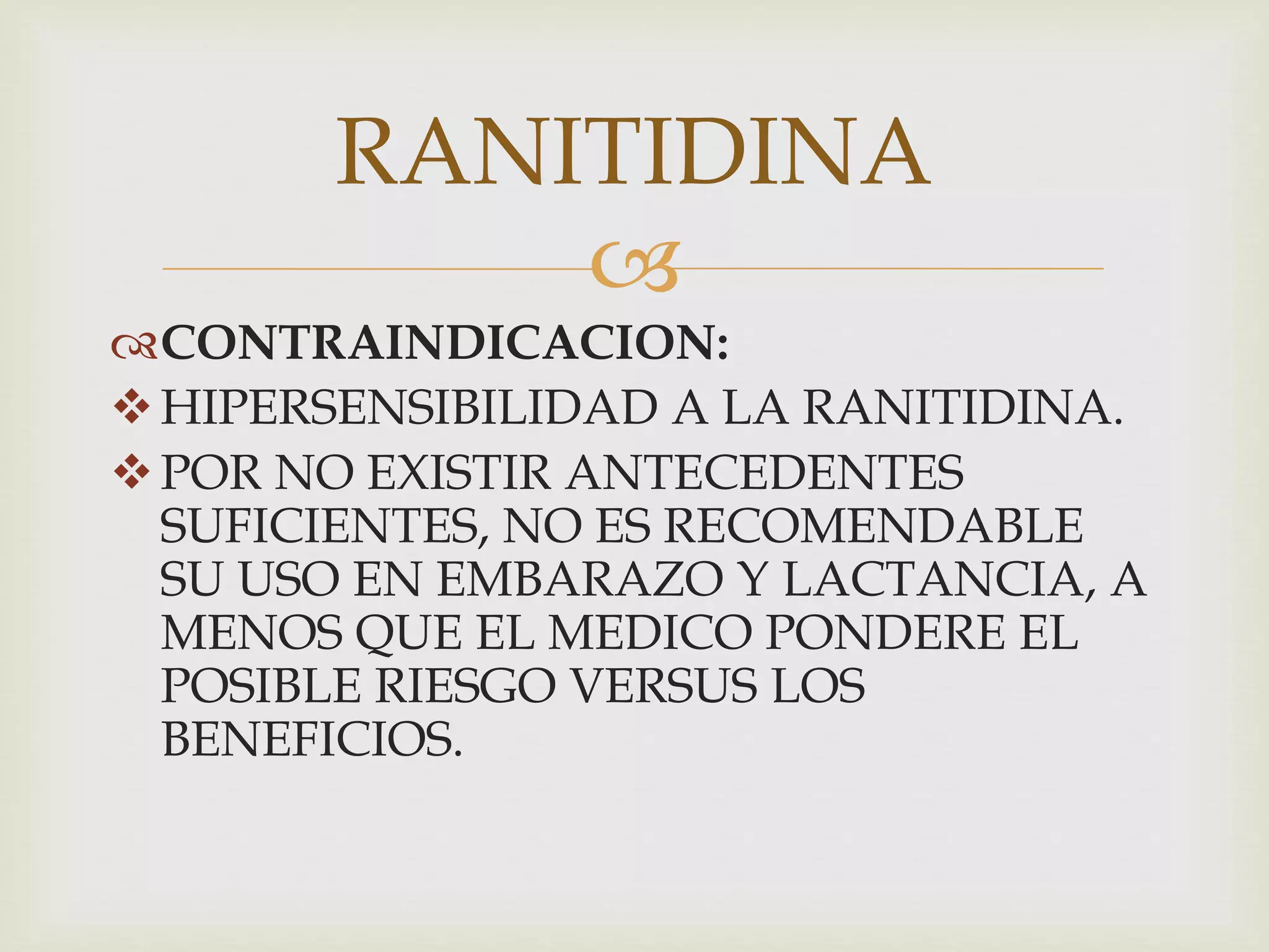 Omeprazol y ranitidina (1) | PPT