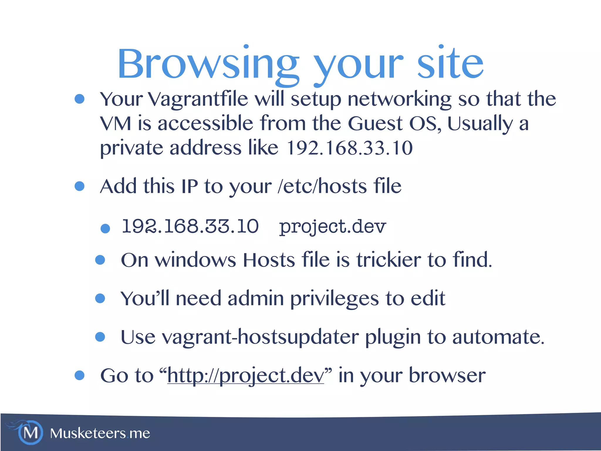 Building with Virtual Development Environments | PDF | Operating Systems | Computer Software and ...