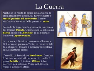 Omero, l'iliade e l'odissea | PPSX