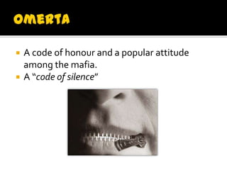 Omerta | PPT