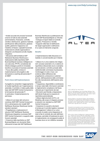 Omet sap success_story_erp | PDF | Computer Software and Applications | Computing