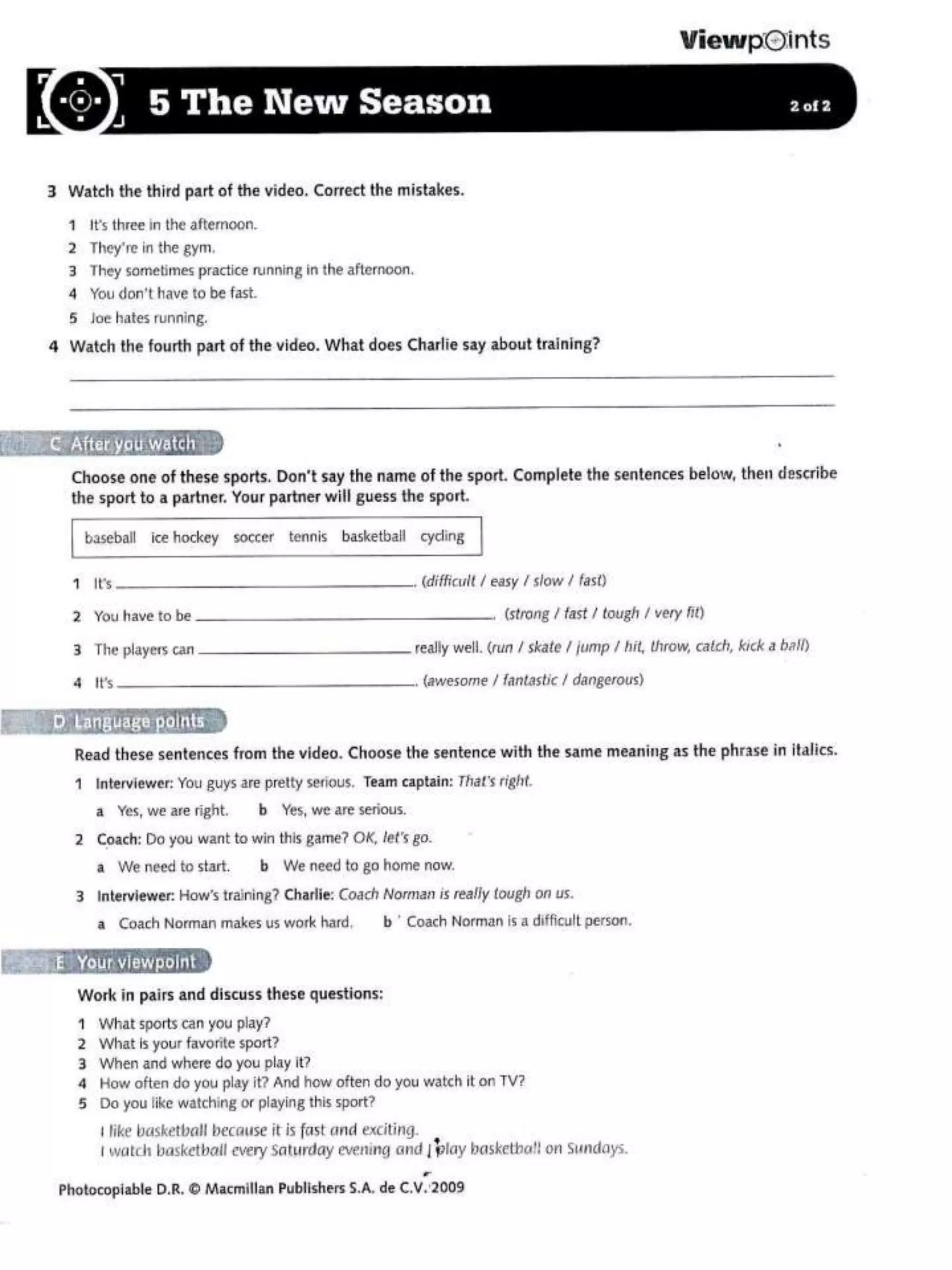 Ome video sheet 5 ppt | PDF