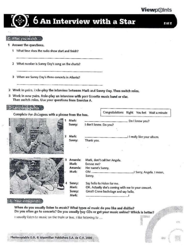 Ome video sheet 6 ppt | PPTX