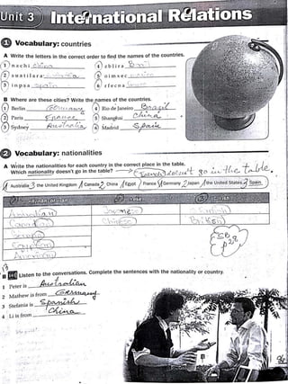 Ome wb unit 3 4 answers | PDF