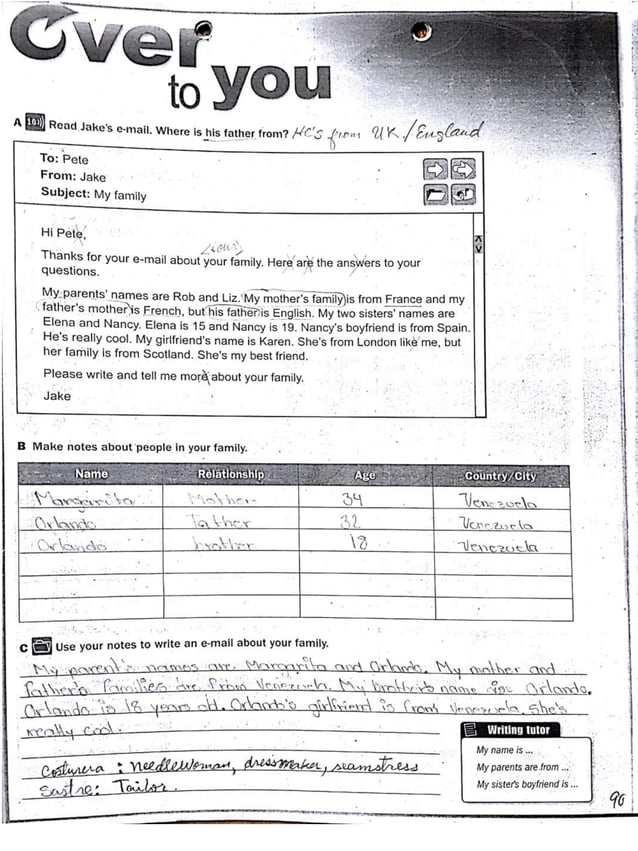 Ome wb unit 3 4 answers | PDF